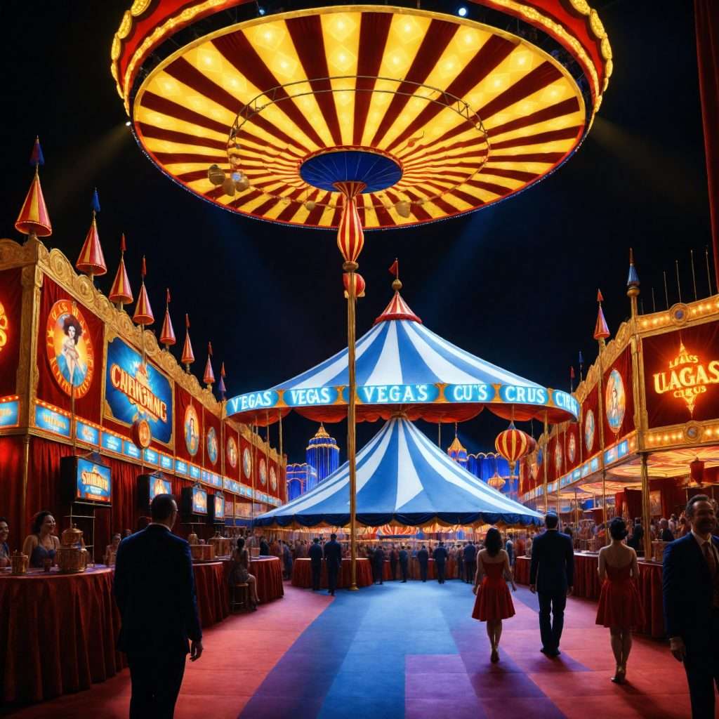 The Magic Of Las Vegas Circus Circus - Zombie Bunny